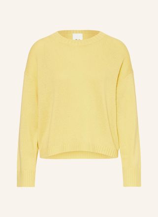 Allude Allude Cashmere-Pullover gelb