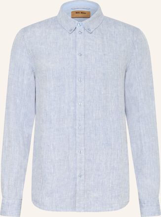 Mos Mosh Mos Mosh Gallery Leinenhemd Mmgtheo Regular Fit blau