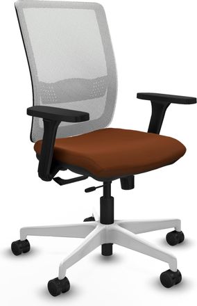 Piqueras y Crespo Haches B&uuml;rostuhl mit 3D-Armlehnen, h&ouml;henverstellbare Lendenwirbelst&uuml;tze, ausgestattet mit Syncro/Traslack und eingespritztem Schaum, mit Rollen von 65