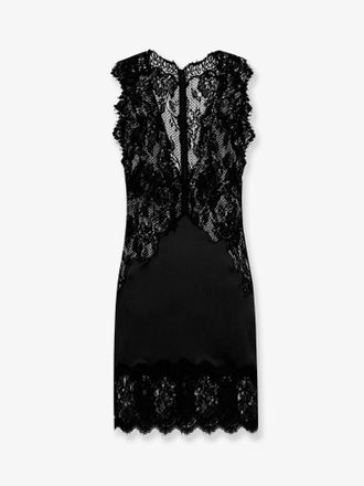 Dolce & Gabbana Lace and satin dress - DOLCE & GABBANA - gender_Woman