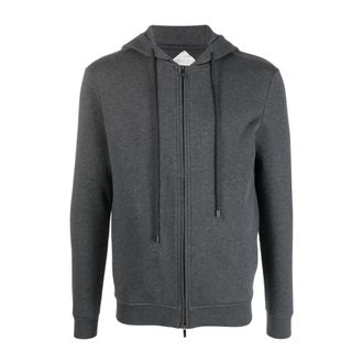 Pal Zileri SweaT-shirt zipp&eacute; - Homme - Sweatshirts et sweats &agrave; capuche - Gris - Taille: M