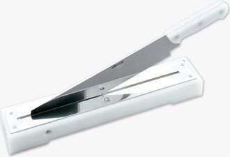 Arcos Professionelle Ger&auml;te - Brotschneidemesser - Klinge Edelstahl 440 mm - Polyethylene Farbe Wei&szlig;e