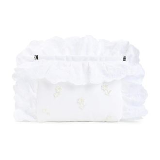 Simone Rocha Embellished Pillowcase Clutch - - Bags - Damen - Wei&szlig; - ONE SIZE