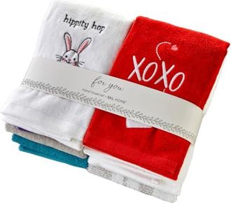 SKL Home by Saturday Knight Ltd. Feiern Handtuch-Geschenkset, Baumwolle, Sortiert