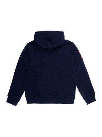 Polo Ralph Lauren Boys Sweatshirt Blue Tech Fabric Cotton Hoods & Sweatshirts