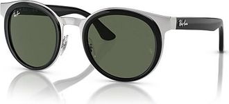 Ray-Ban Bonnie Sonnenbrillen Schwarz Fassung Grün Glas 50-24