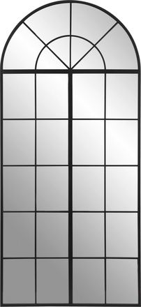 Landscape Wandspiegel, Schwarz, Metall, Glas, Holzwerkstoff, 100x217x2.5 cm, Reach, Bsci, Ganzk&ouml;rperspiegel, Spiegel, Wandspiegel