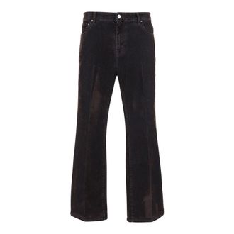 Amiri Jeans mit Samt-Effekt aus Stretch-Baumwolle - - Jeans - Herren - Braun - W30