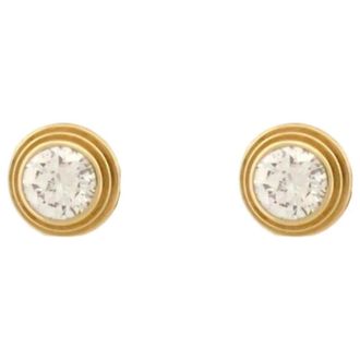 Cartier Ohrringe - CARTIER DAMOUR OHRSTECKER AUS 18K GELBGOLD MIT 2 - Gr. unisize - in Gold - f&uuml;r Damen