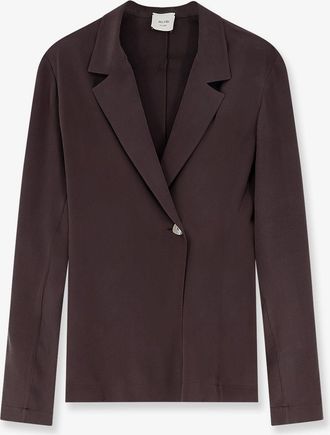 Alysi Loose silk blazer - ALYSI - gender_Woman