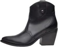 Nero Giardini I013273D Bottines Femme en Cuir - Noir 38 EU