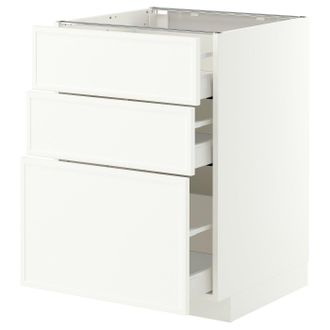 IKEA METOD / MAXIMERA Unterschrank mit 3 Schubladen