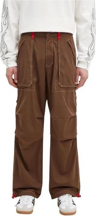 Pleasures Pantalon Utility - Homme - Pantalons - Brun - Taille: W32