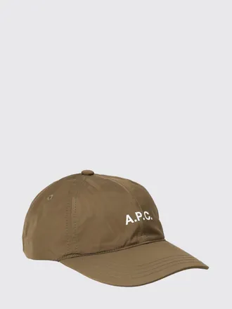 A.P.C. A. P.C. Casquette de baseball en polyester avec logo imprim&eacute; et sangle