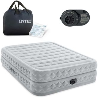 Intex 64490ND DuraBeam Supreme Luftbett (l x b x h) 203 x 152 x 51 cm Wei&szlig; - Intex