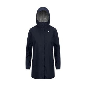 K-Way Femme, Vestes, Bleu, Taille: 42 FR Sophie Stretch Dot Parka