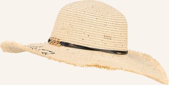 Liu Jo Liu Jo Strohhut Mit Pailletten beige