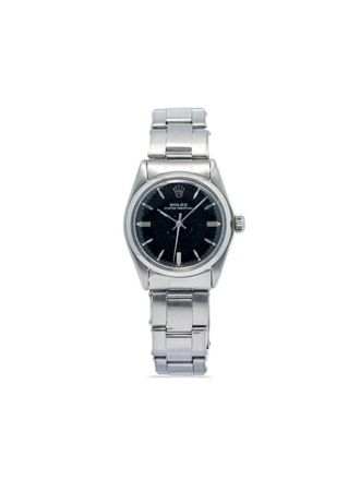 Rolex Pre-owned Oyster Perpetual 31mm - Schwarz