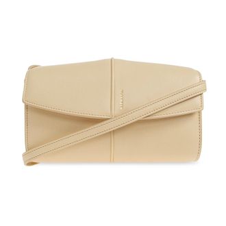 Jil Sander Linea Geldb&ouml;rse mit Trageriemen - - Accessories - Damen - Gelb - ONE SIZE