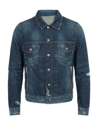 Balmain JACKEN & M&Auml;NTEL - Jeansjacken/M&auml;ntel auf YOOX.COM