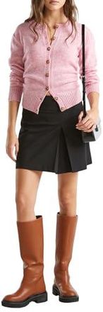 Benetton Maille cor&eacute;enne M/L 103me500l Cardigan, Rose, XL Femme