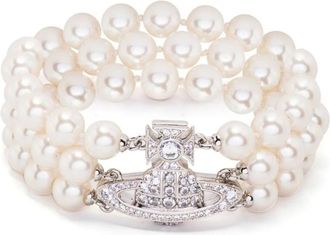 Vivienne Westwood Pearl Orb Bracelet