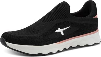 Tamaris Damen Slipper Vegan schwarz 38