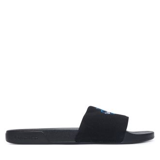 Calvin Klein Pantoletten Calvin Klein Ee Slide Cv YM0YM01393 Schwarz