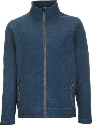 Killtec Strickfleecejacke Herren Thedo mit verschließbaren Taschen, Größe:S, Farbe:dunkelazur