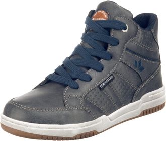 Lico Jungen Slade Sneaker, Grau/ Marine, 33 EU