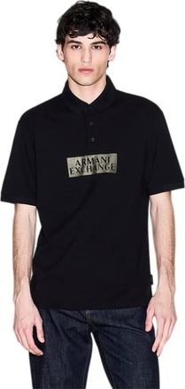A|X Armani Exchange Herren-Polohemd mit Aufn&auml;her