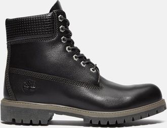 Timberland Wasserdichter Timberland Premium 6-Inch Boot f&uuml;r Herren in Schwarz, Herren, Schwarz, Gr&ouml;&szlig;e