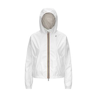 K-Way Femme, Vestes, Blanc, Taille: 42 FR Laurette Plus.2 Veste R&eacute;versible