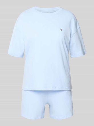 Tommy Hilfiger Regular Fit Pyjama aus reiner Baumwolle