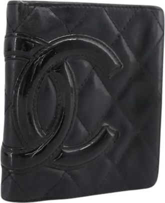 Chanel Portefeuille Bifold Vintage doccasion - Femme - Pre-owned - Noir - Taille: ONE Size
