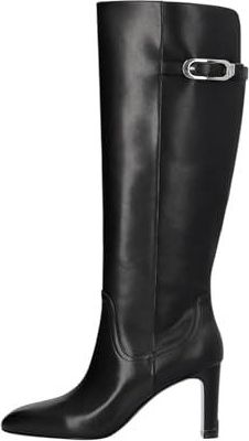 Liu Jo Femmes Bottes &agrave; Talons Cuir SF5019PX136, Noir, 40 EU