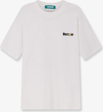 Barrow Cotton t-shirt with frontal logo - BARROW - gender_Man