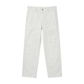 Department Five Weite Chino-Hose - - Trousers - Herren - Wei&szlig; - W32