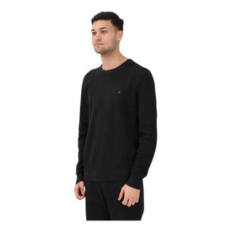 Tommy Hilfiger Herren, Strickwaren, Schwarzk, LGr&ouml;&szlig;e