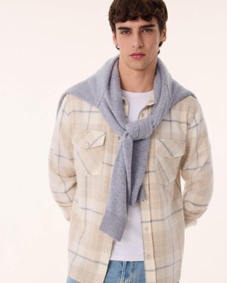 Kujten Chemise cachemire homme - Chemise Timber Square