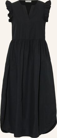 Selected Kleid Mit R&uuml;schen schwarz