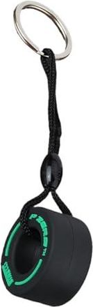 Generic Porte-cl&eacute;s en forme de pneu - Petit sac &agrave; dos - D&eacute;coration de petit sac &agrave; main - Accessoires de d&eacute;coration r&eacute;aliste pour et adultes, vert, Refer to de