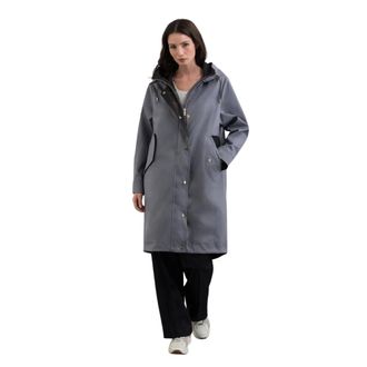 Moorer Femme, Manteaux, Bleu, Taille: 38 FR Molly Parka