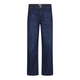 Mos Mosh MOS Mosh, Femme, Jeans, Bleu, Taille: W24 Jean large