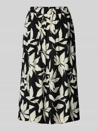 s.Oliver Red Label Relaxed Fit Ausgestellter Midi-Rock aus Viskose-Mix