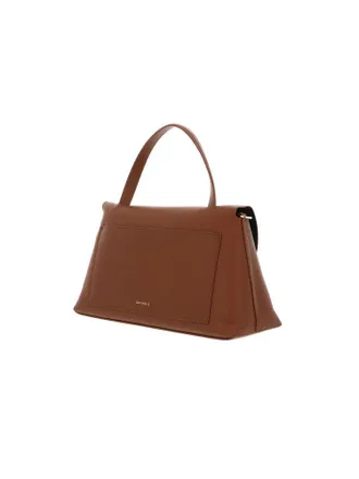 Coccinelle Bovine Leather Top Handle Bag - Brown
