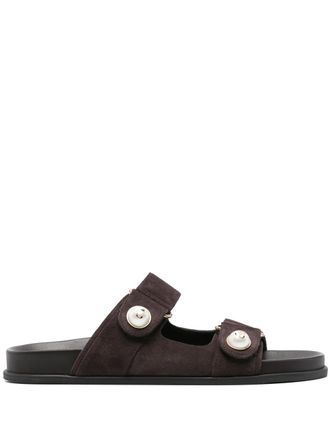 Jimmy Choo London sandales Fayence - Marron