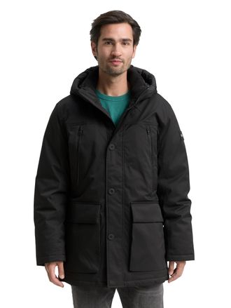 Tom Tailor Herren Arctic Parka mit Abnehmbarer Kapuze