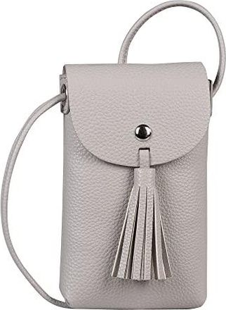 Tom Tailor DENIM bags Ida Sac à bandoulière pour femme, gris clair, Einheitsgröße