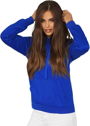 OZONEE Damen Kapuzenpullover Sweatjacke Sweatshirt Farbvarianten Kapuzenjacke Kapuzenpulli Kapuze Langarm Hoodie Sport Style Casual Fitness Training Basic 77